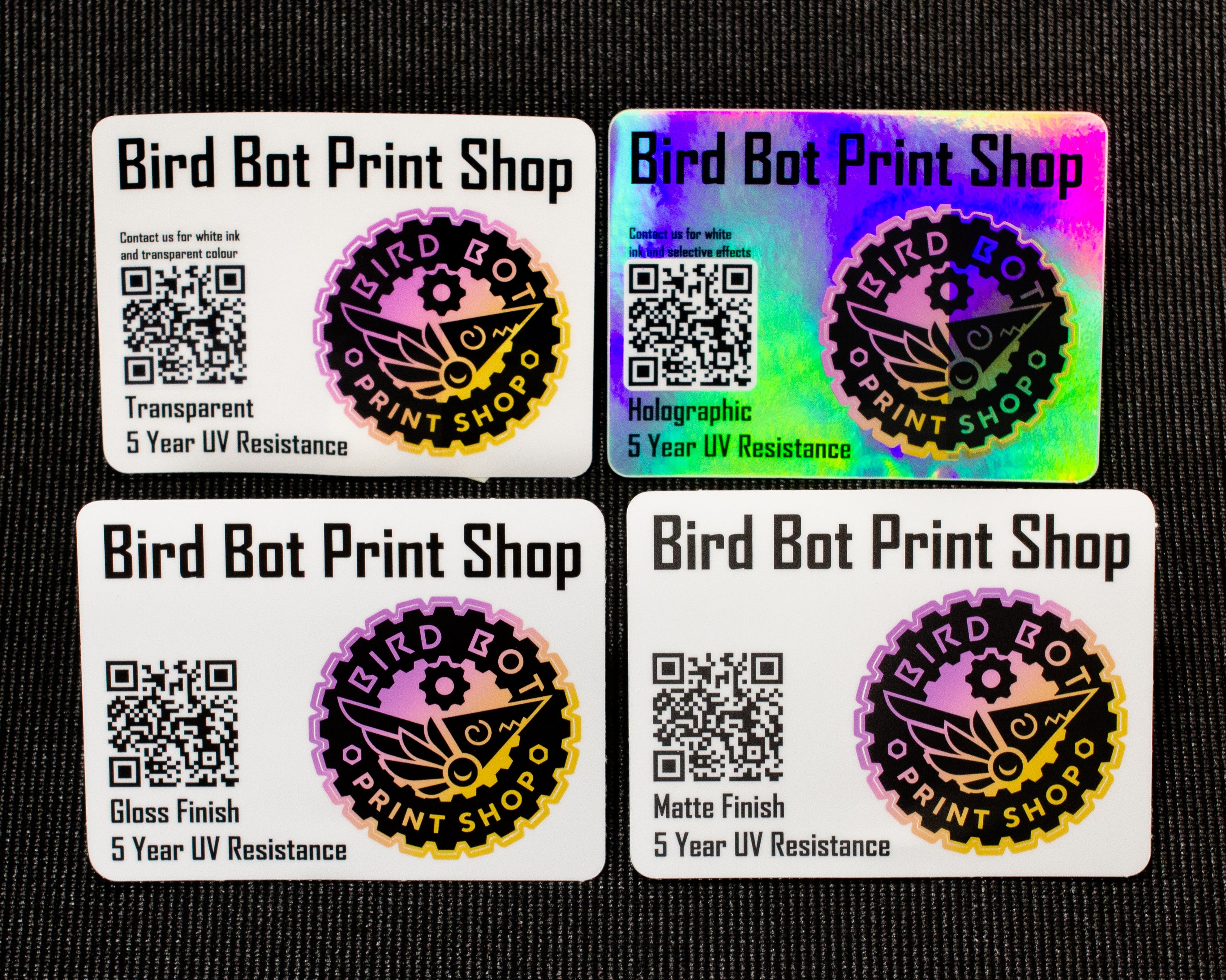 Sample Pack – Bird Bot Print Shop